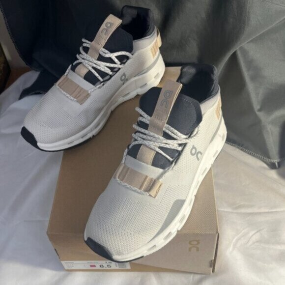 On Running | Shoes | On Running Cloudnova Women Shoes White Sand | Poshmark